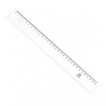 Règle transparente 30cm
